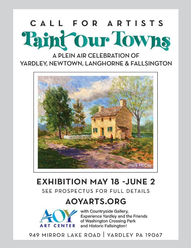 AOY Art Center - "Paint Our Towns" - A Plein Air Celebration ...