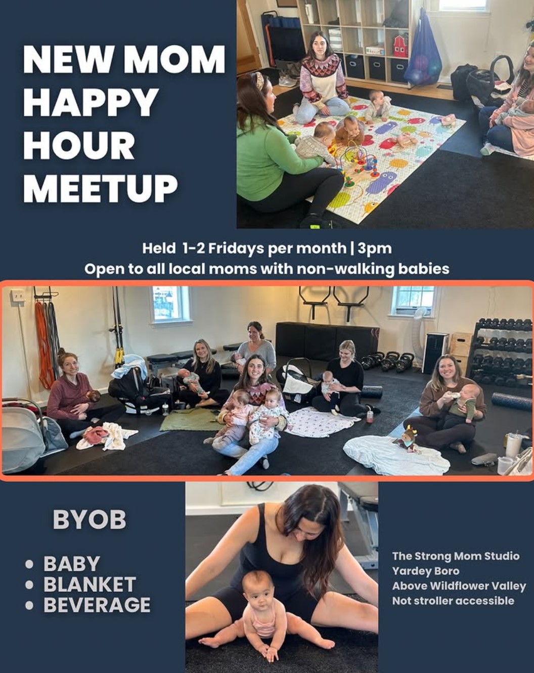 New Mom Meetup - Developmental Milestones - Experience Yardley